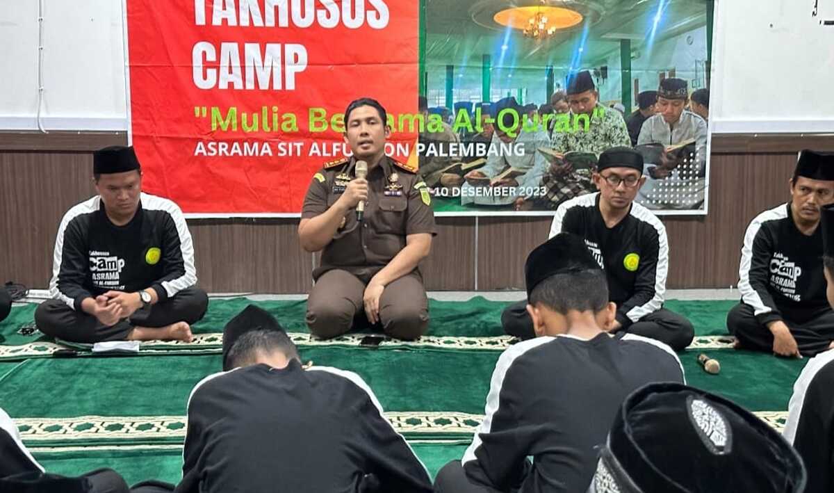 Cetak Generasi Qur’ani, Kajari Adi Purnama Fasilitasi Takhosus Camp ...